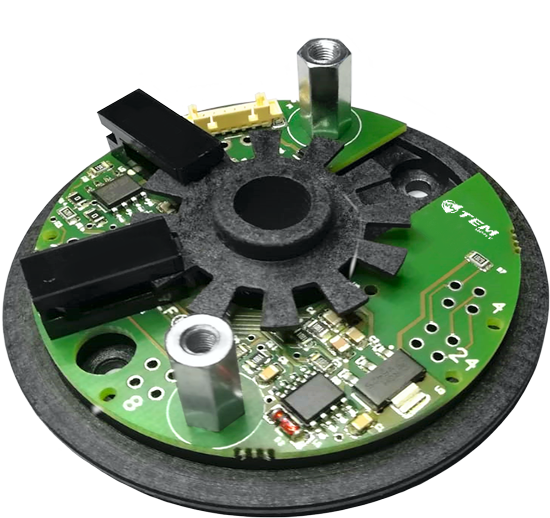 Optical Encoder for DC motors applications | TEM Electric Motors